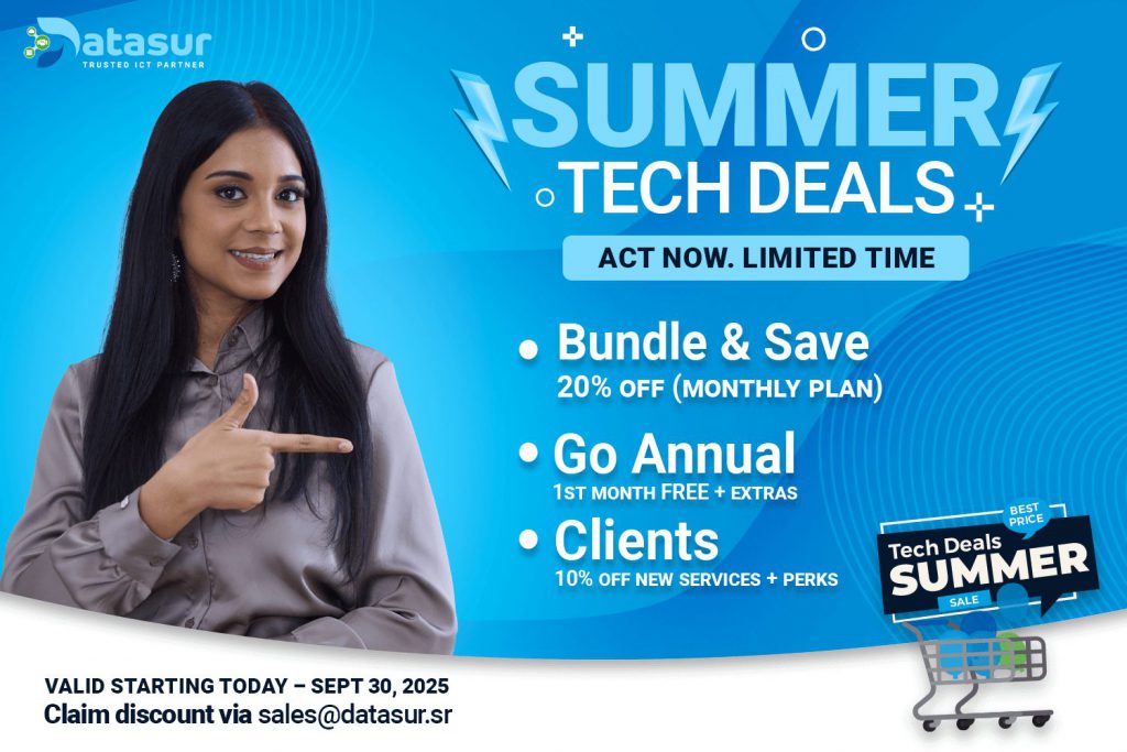 Datasur: The first and biggest commercial certified datacenter in Suriname